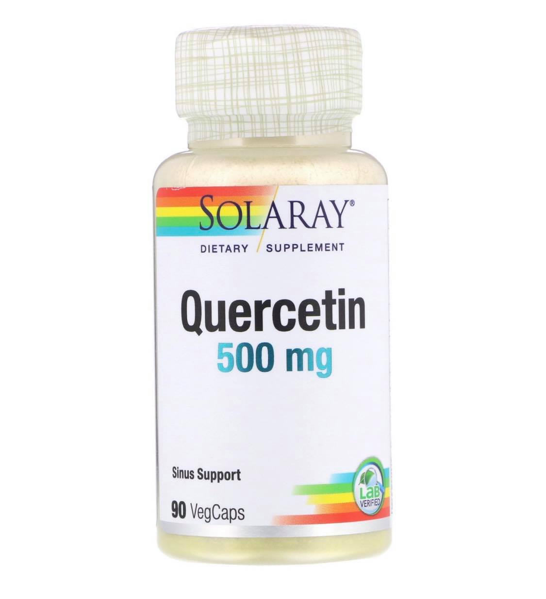 Solaray, Quercetin, 500 mg, 90 VegCaps | Lazada PH