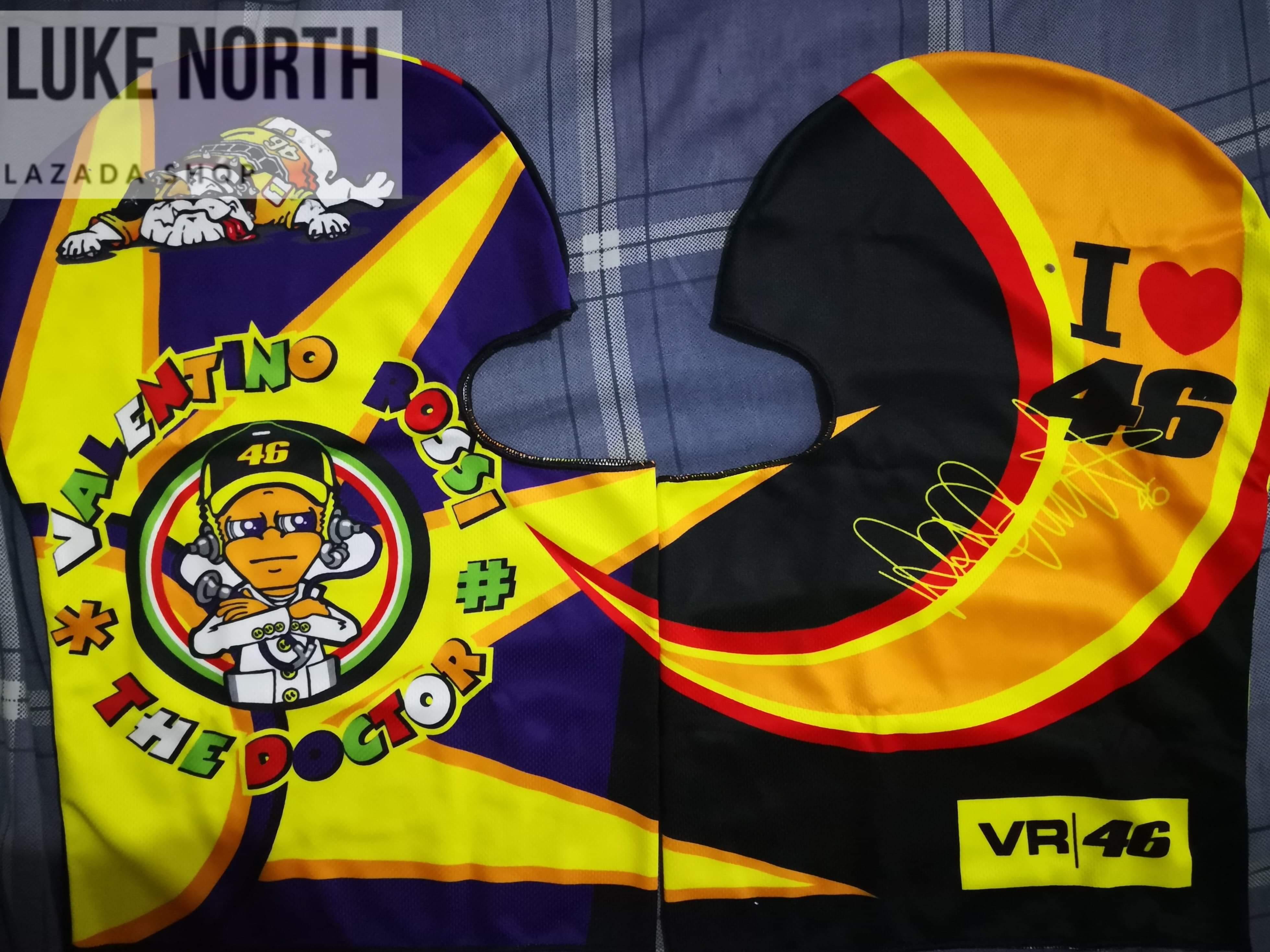 VR46 FACE MASK for Motorcycle Riders | Lazada PH