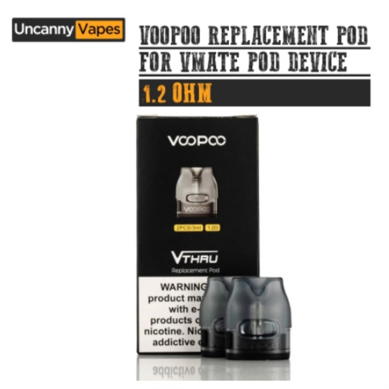 VAPE Original VOOPOO V.THRU Pro Pod Kit 25W Vape 900mAh Battery 3ml ...