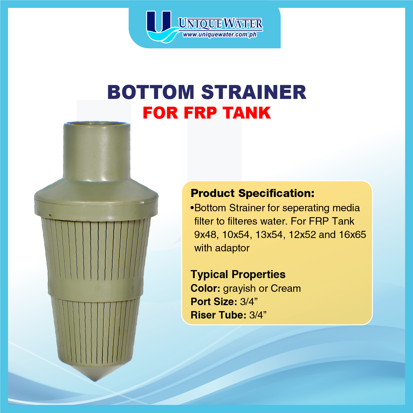 Bottom Strainer (Mushroom Type) | Lazada PH