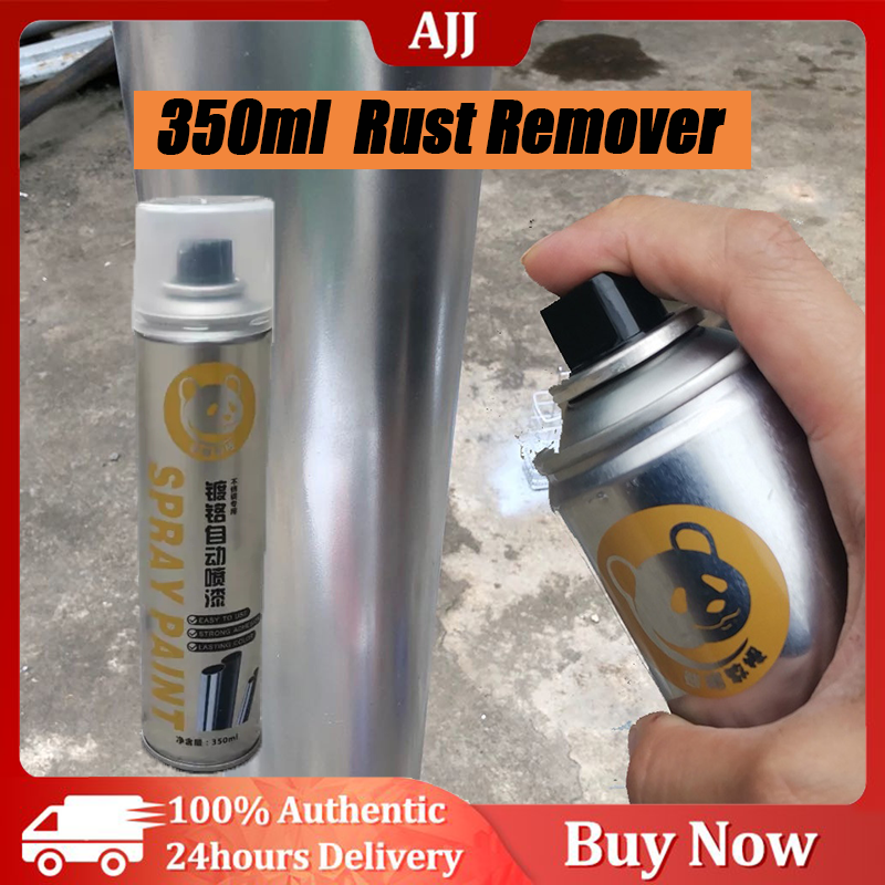 10 years No Rust 350ml Car Rust Remover Spray Metal Surface Chrome ...