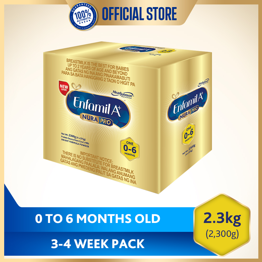 Enfamil A+ One Nurapro 2.3kg (2,300g) Infant Formula Milk Supplement Powder for 0-6 Months ...