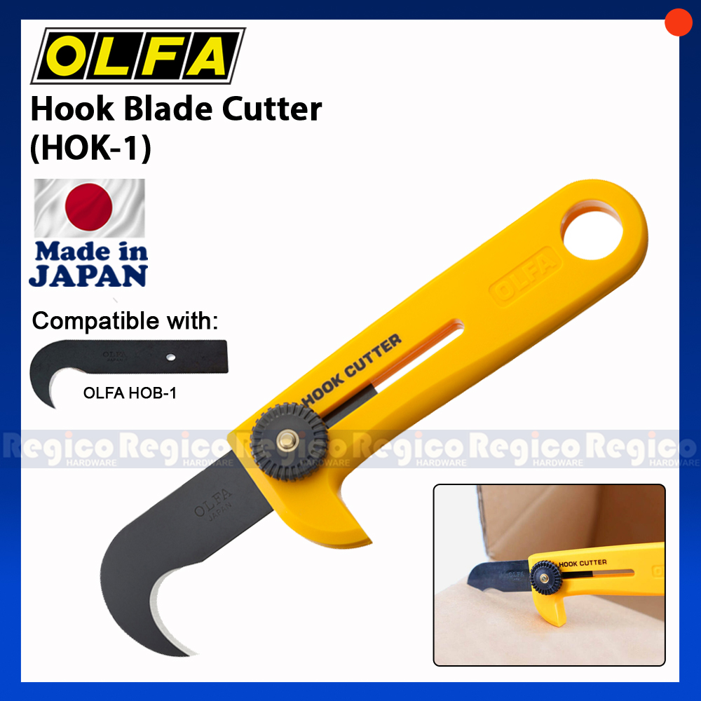 Olfa HOK-1 Heavy Duty Hook Cutter Regico Hardware | Lazada PH