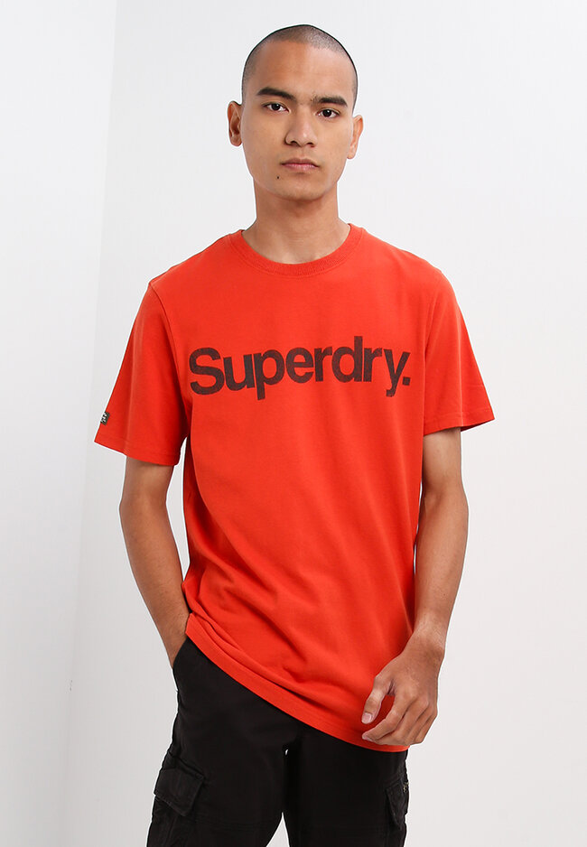 Superdry Men's Classic Tee - Original & Vintage - Denim Co Rust | Lazada PH