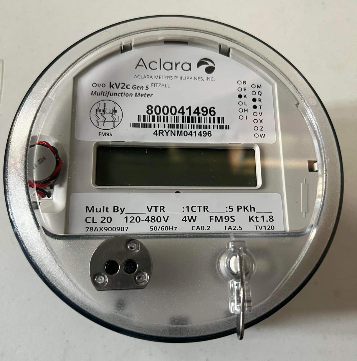 kV2c Form 9s Clas 20, 3 Phase, 4wire, CT rated 120-480 volts ACLARA brand ORIGINAL Brand New📌📌 ...