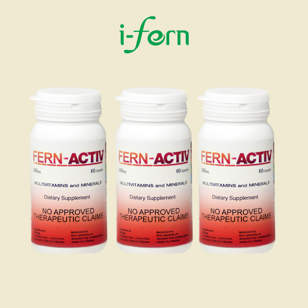 IFERN Fern Activ 60 Capsules 3 Bottles - 1onlineclick | Lazada PH