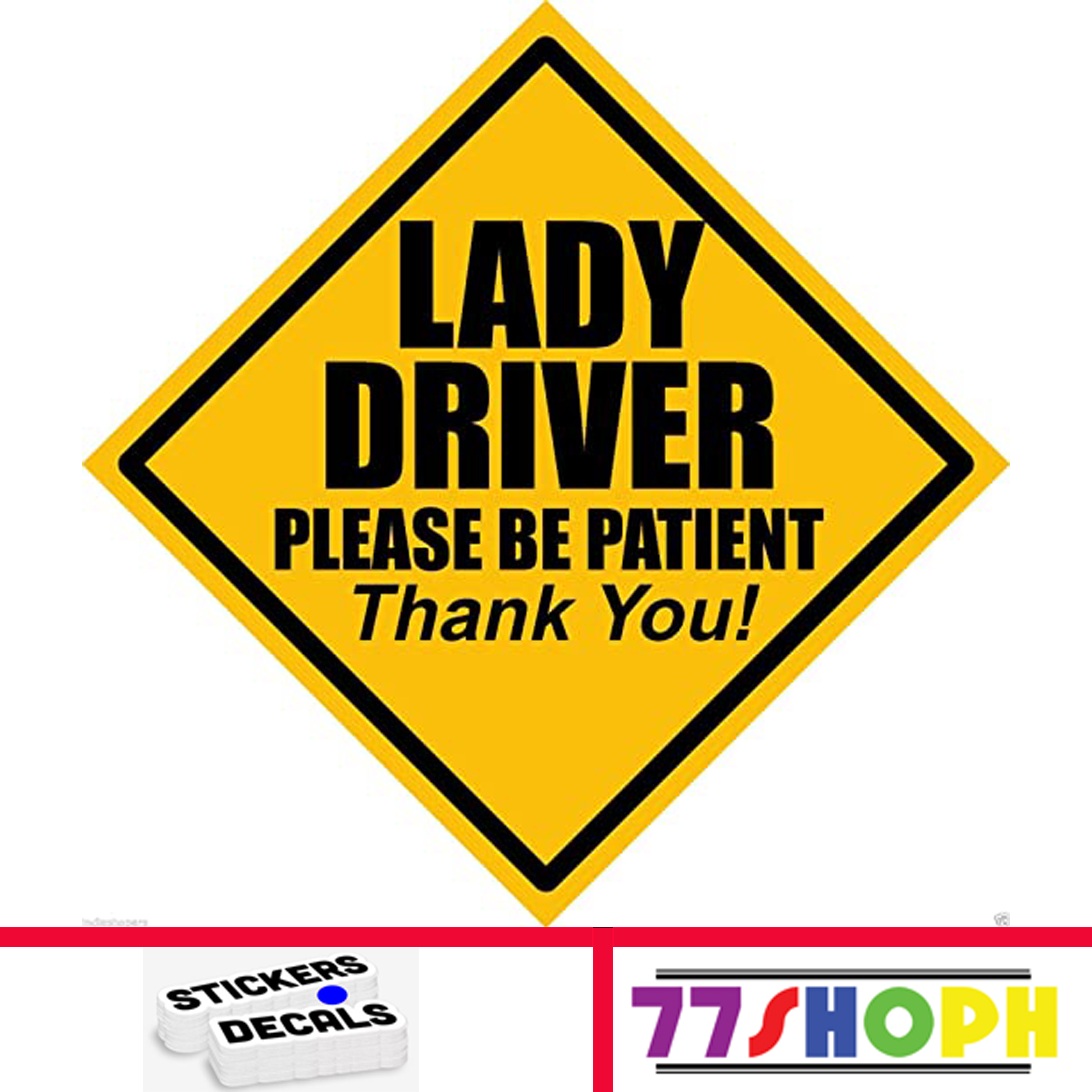 Lady Driver Decal Sticker Lazada PH