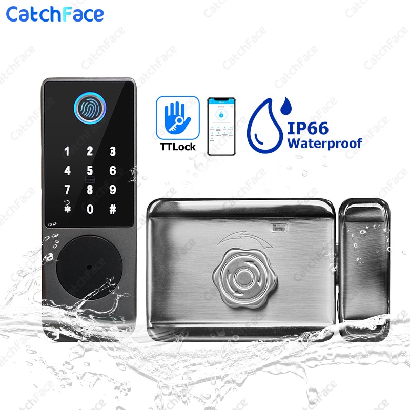 Fingerprint Waterproof Outdoor Gate Remote Control Bluetooth Ttlock App ...