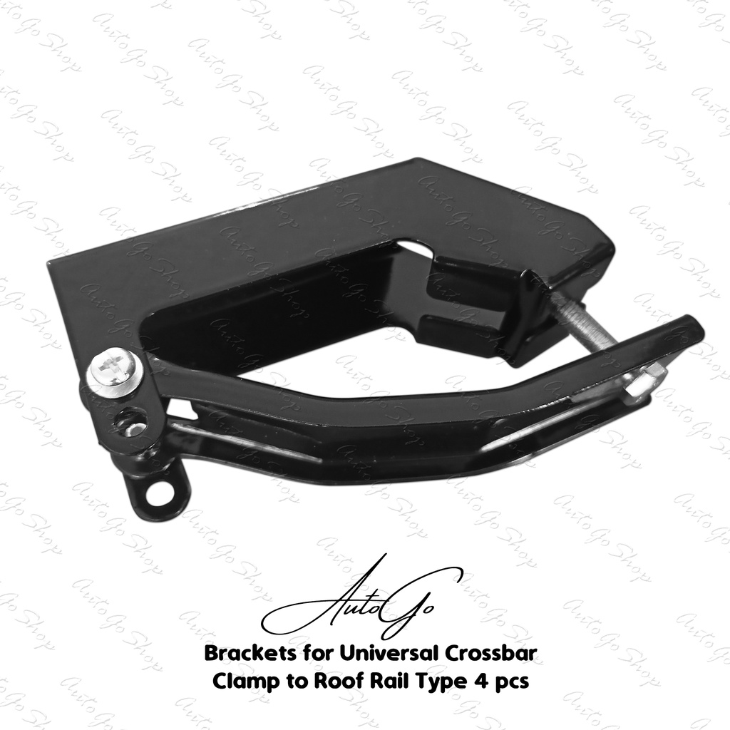 Brackets for Universal Crossbar Clamp to Roof Rail Type 4 pcs HB ...