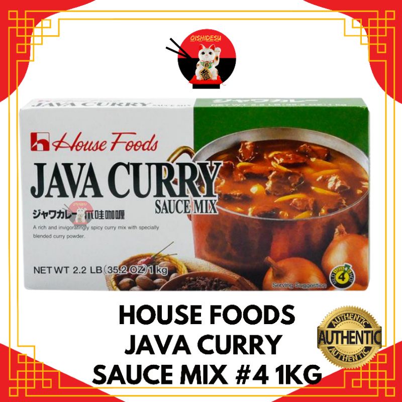 Japan House Foods Java Curry Sauce Mix #4 1kg | Lazada PH