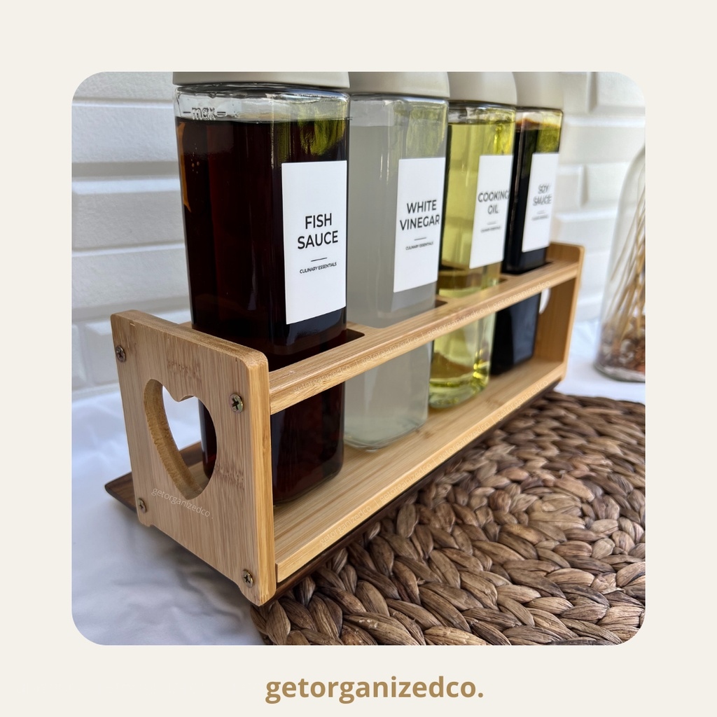 Gordon 500ML Square Oil Condiment Sauce Seasoning Bottle - Sold PER ...