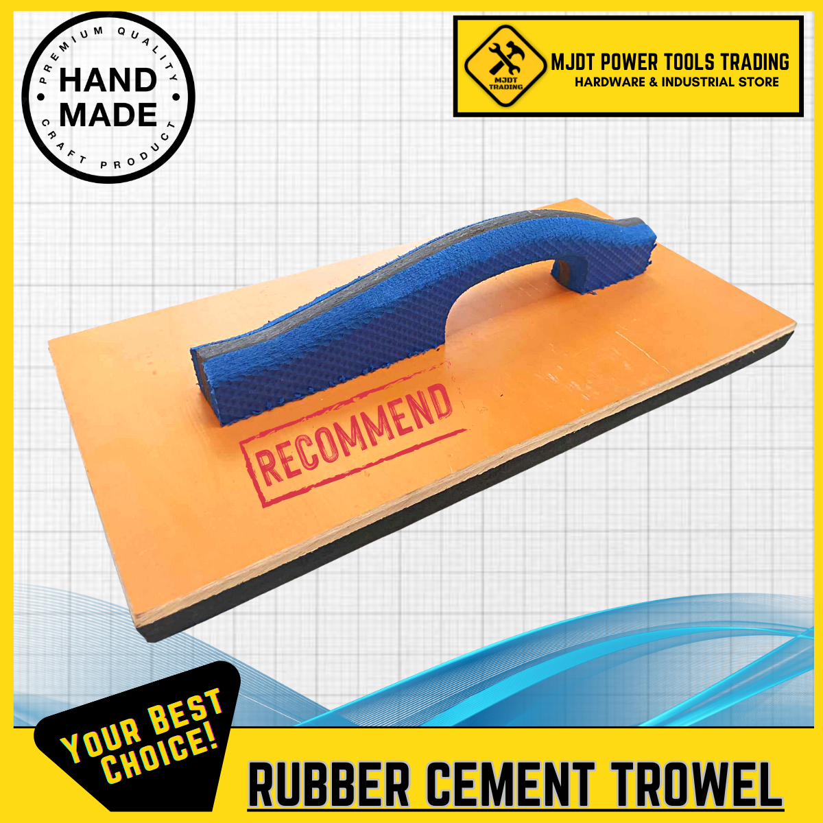 RUBBER PLASTERING TROWEL LARGE: 30X15 (RODELANG GOMA) | Lazada PH