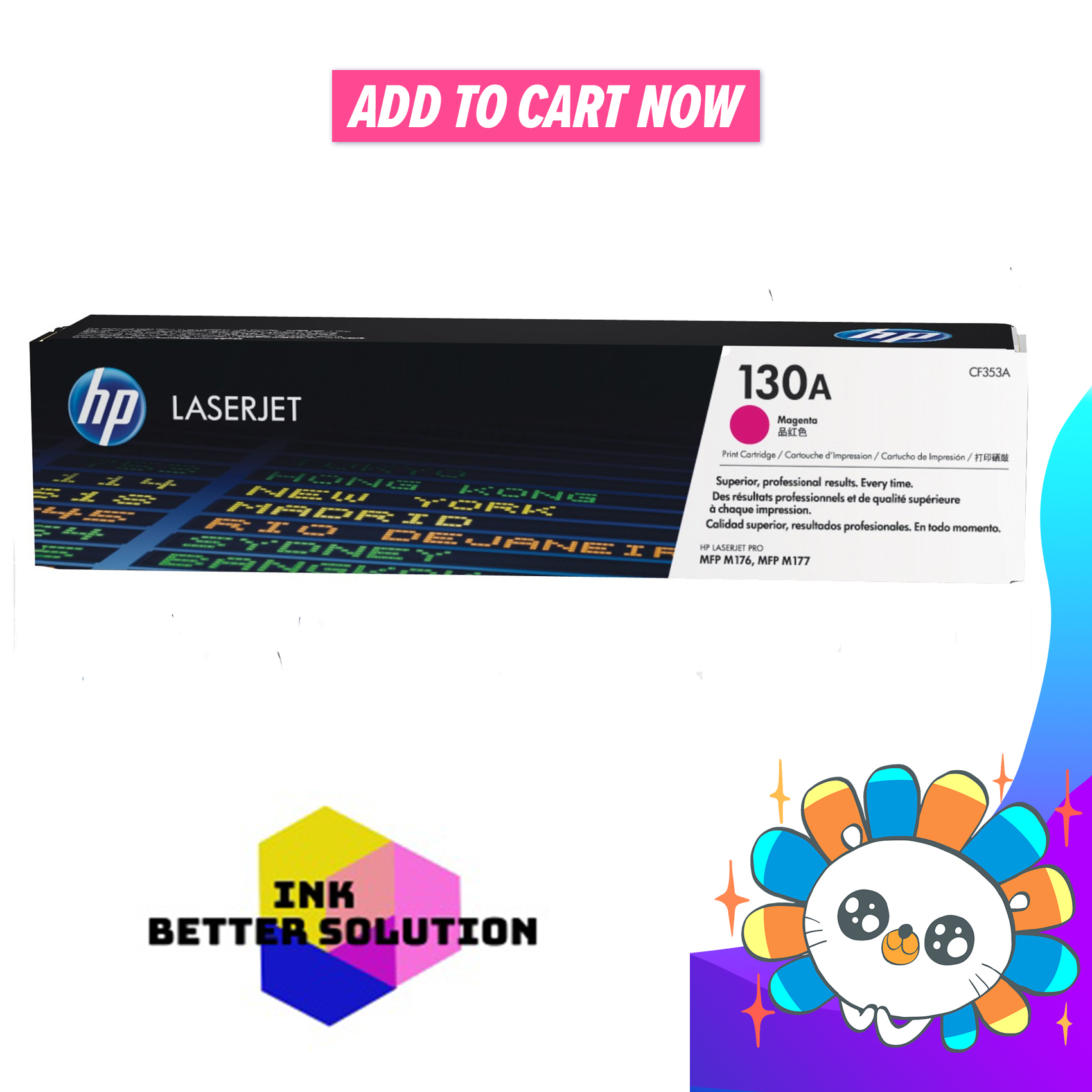 HP CF353A / 130A MAGENTA LASERJET TONER CARTRIDGE | Lazada PH