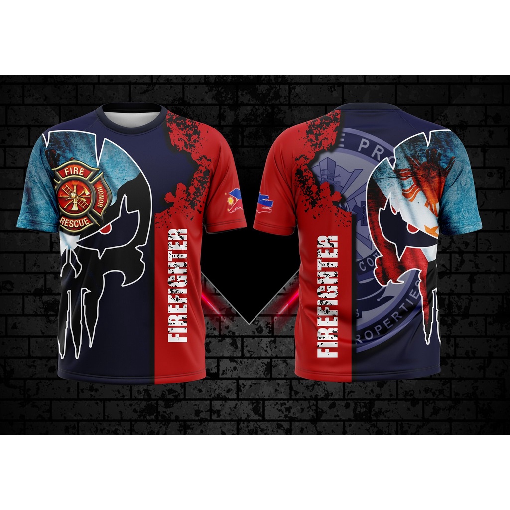 BFP SUBLIMATION SHIRT / Bfp sublimation shirt / Bumbero shirt / Fireman ...