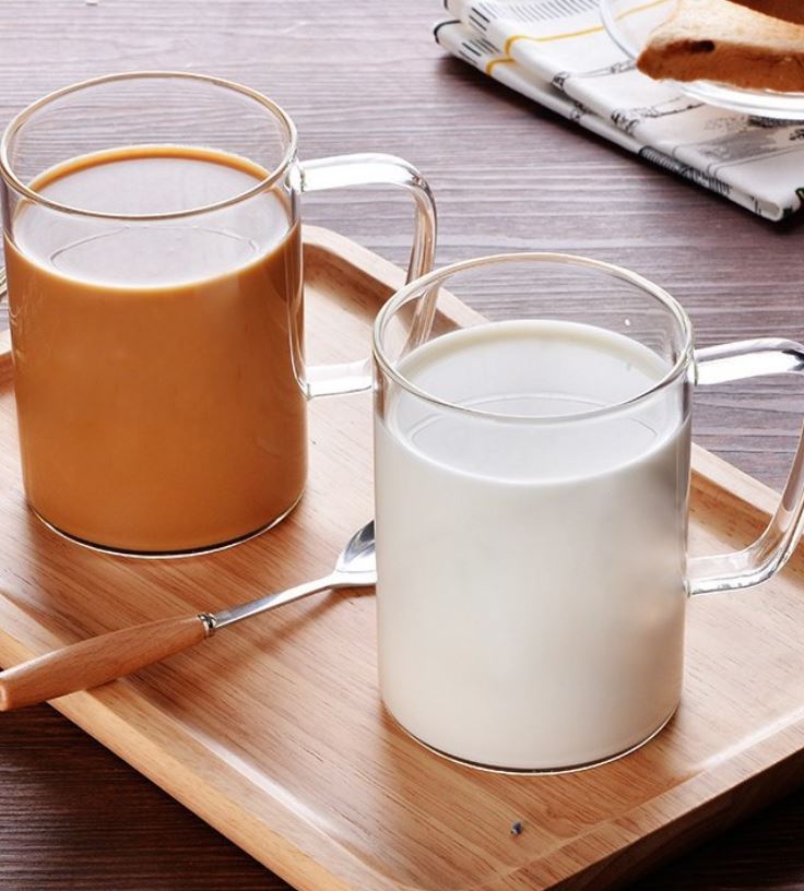 DELISOGA TRANSPARENT GLASS MUG GPB19 450ML | Lazada PH