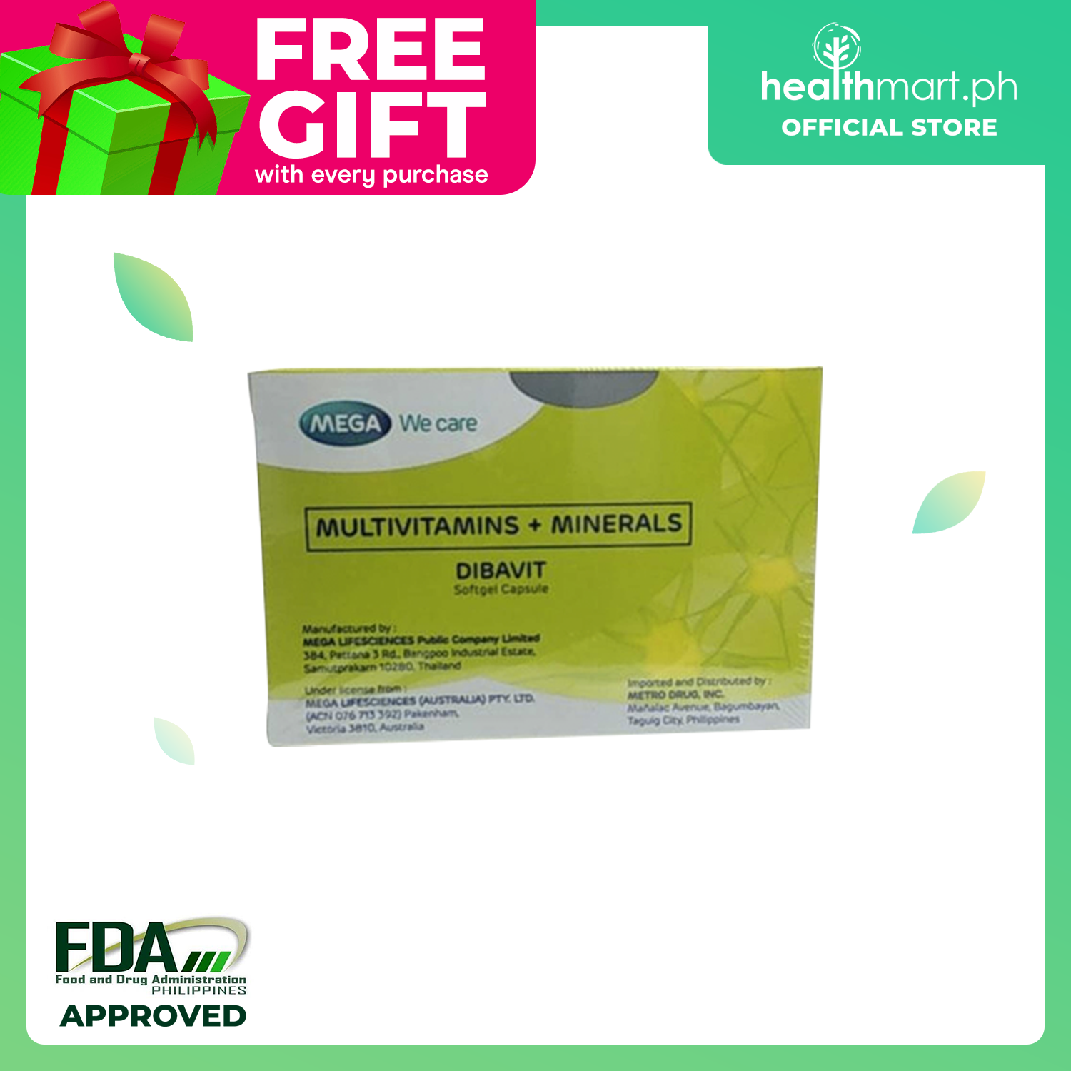 50% OFF [FEB 01 2023 EXPIRY] Dibavit (30s) Multivitamins + Minerals ...