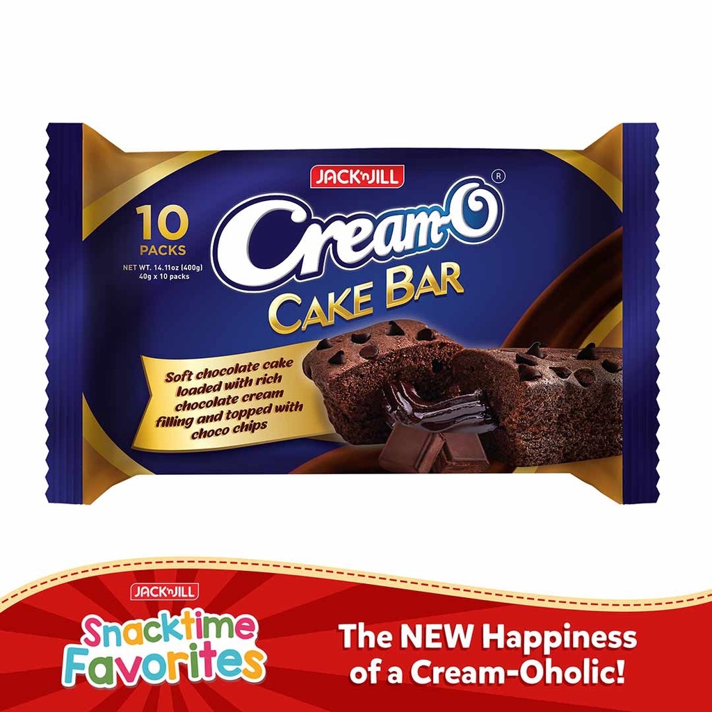 Cream-O Cake Bar (40g x 10) | Lazada PH