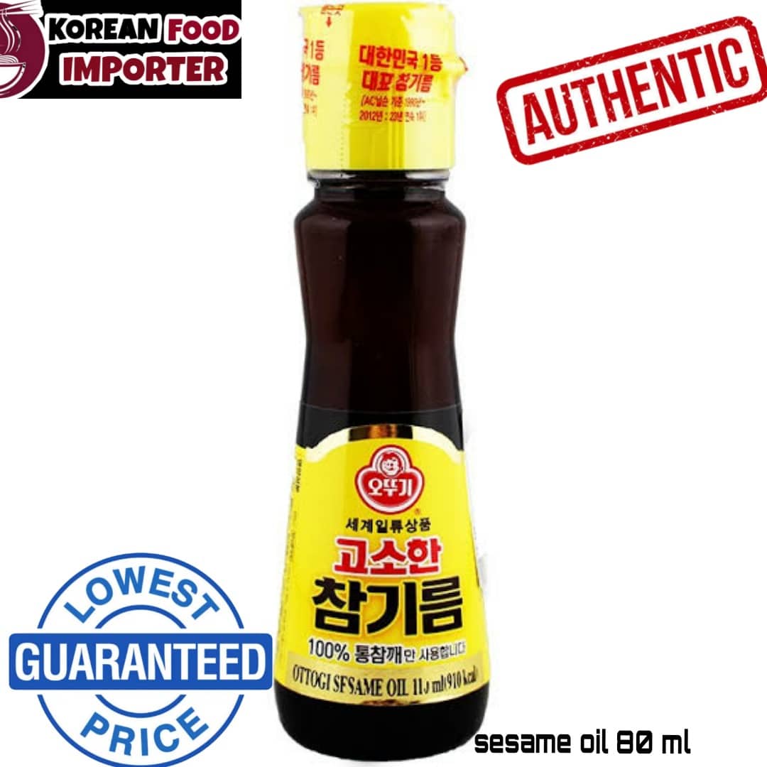Ottogi Sesame Oil 450/80ml authentic korean products | Lazada PH