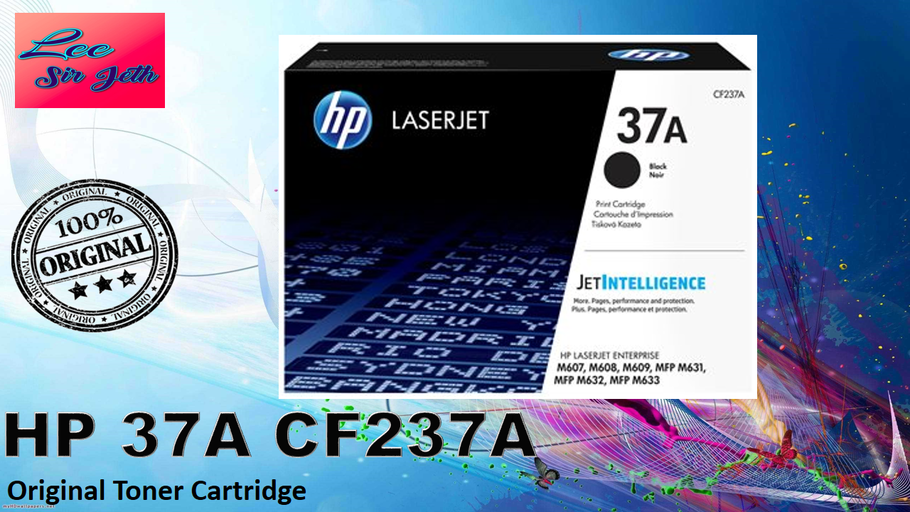 HP 37A Black Original LaserJet Toner Cartridge (CF237A) | Lazada PH