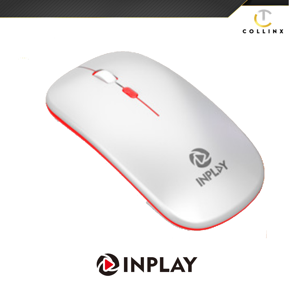 Wireless Bluetooth Mouse Rechargable (InPlay MU180) | Bluetooth 5.2 | 4 ...