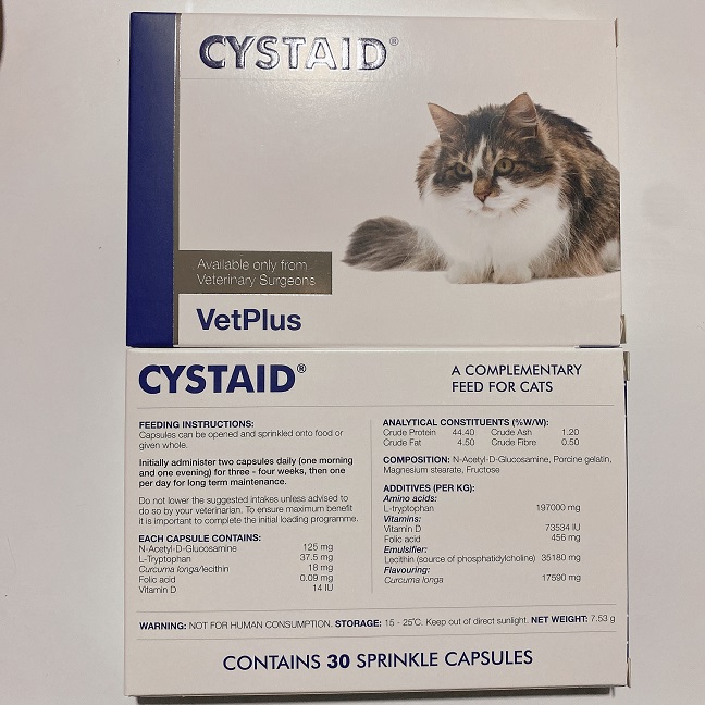 Cystaid Plus VetPlus Urinary Tract Supplement for cats | Lazada PH