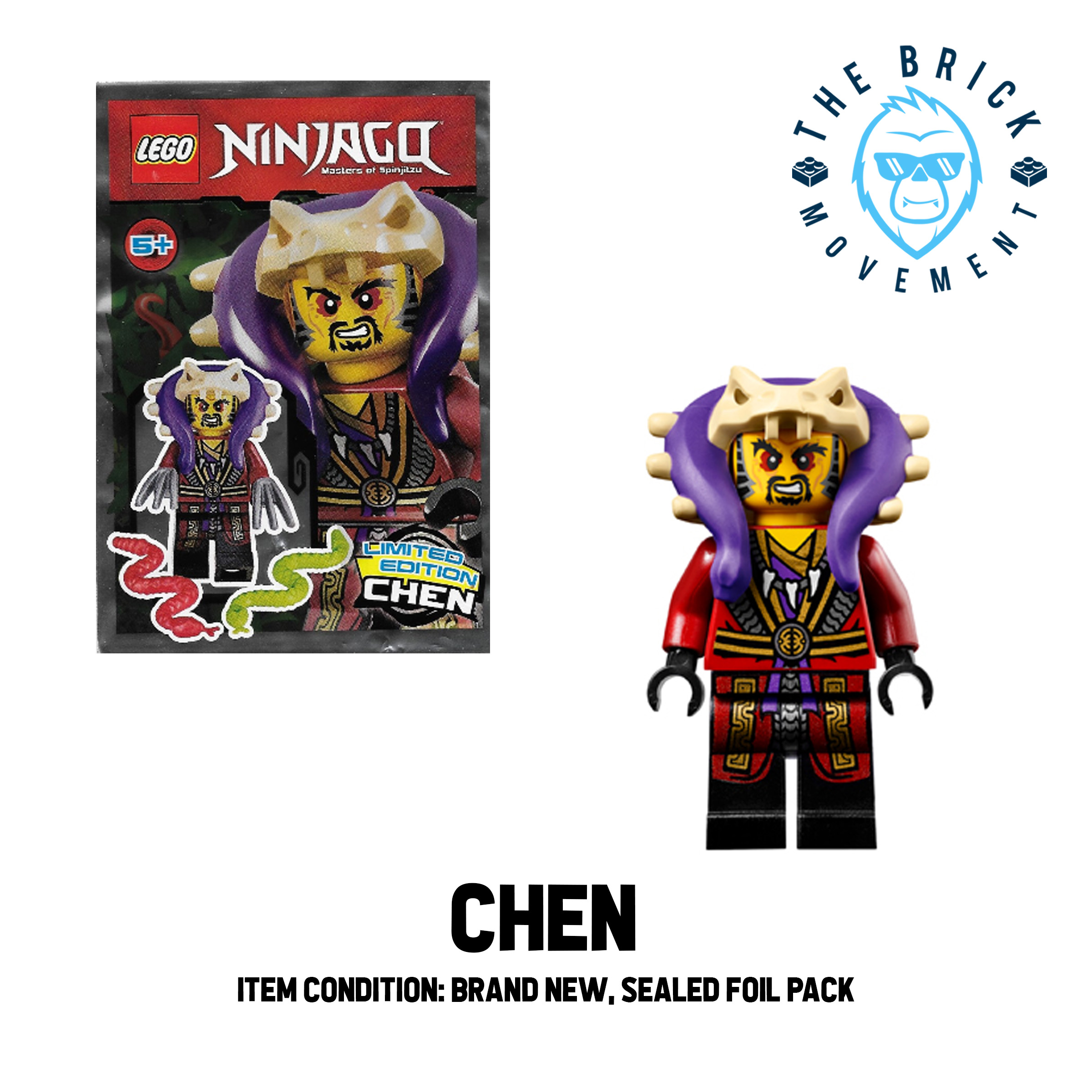 LEGO® NINJAGO Chen Foil Pack | Lazada PH