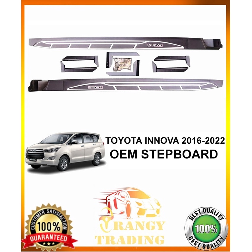 Toyota Innova 2016 to 2023 OEM Stepboard 2017 2018 2019 2020 2021 2022 ...