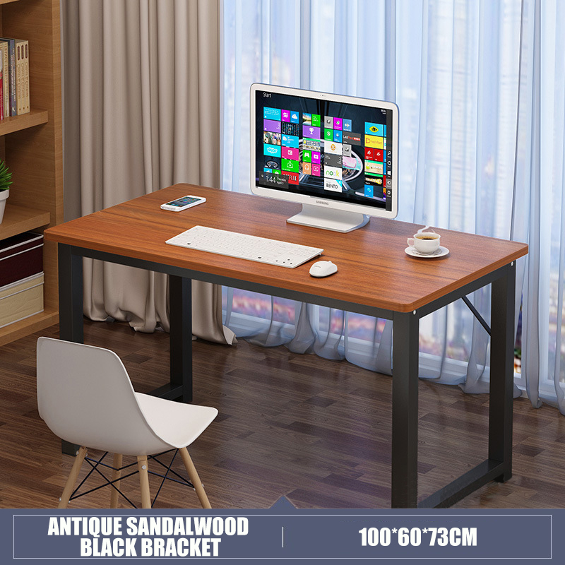 Wood Computer Desk Table Study Table With Drawer Office Desk Laptop ...