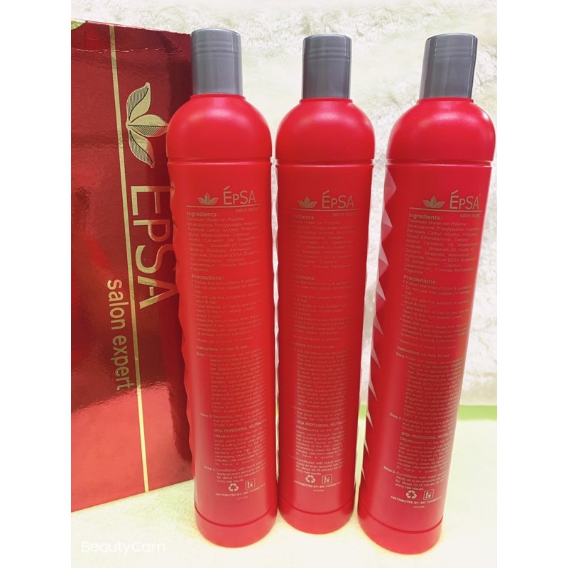 EpSA HAIR REBONDING CREAM 3in1 1000mlx3 1004 | Lazada PH