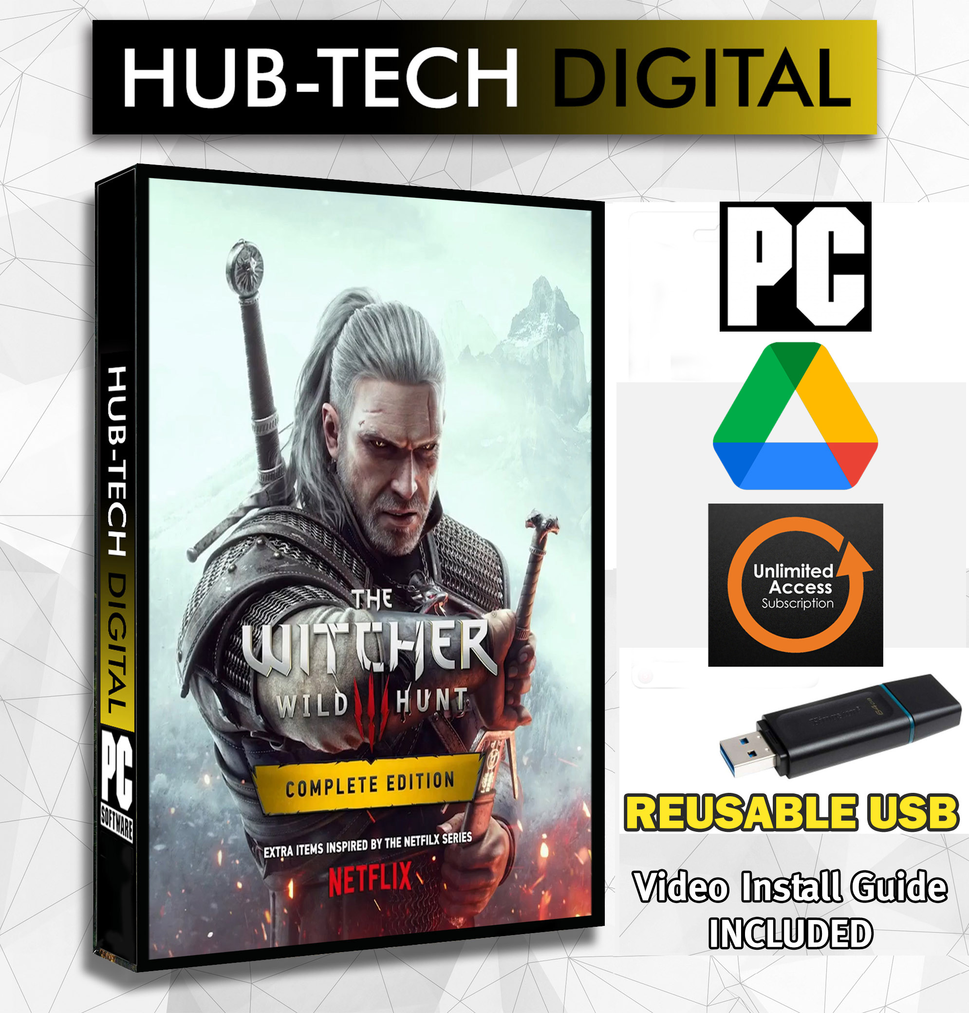The Witcher 3: Wild Hunt – Complete Edition PC Games for Windows ...