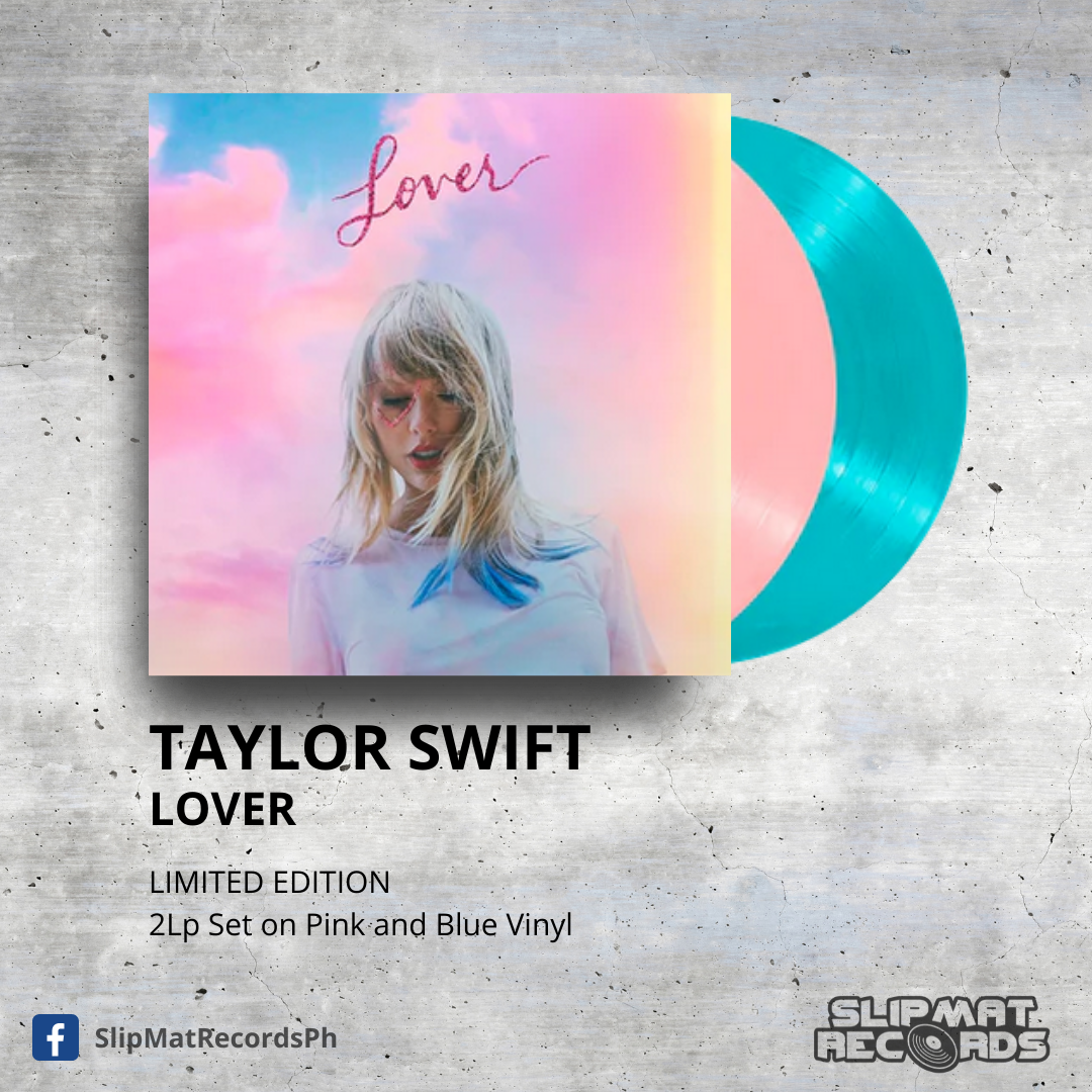Taylor Swift - Lover Pink and Blue Vinyl / Brand-New & Sealed / Vinyl ...