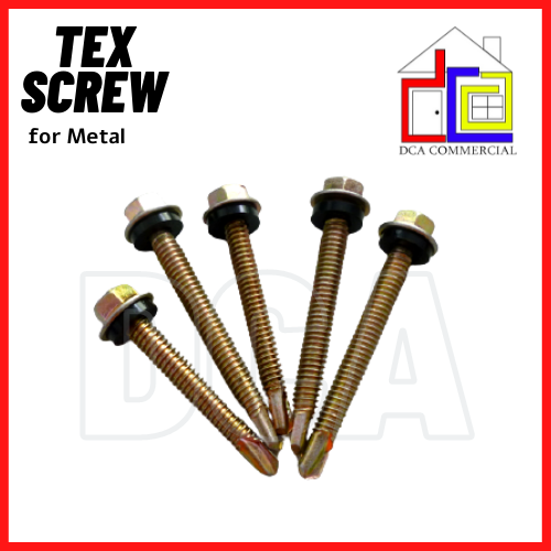TEK SCREW FOR METAL SOLD PER 100pcs/50pcs/10pcs | Lazada PH