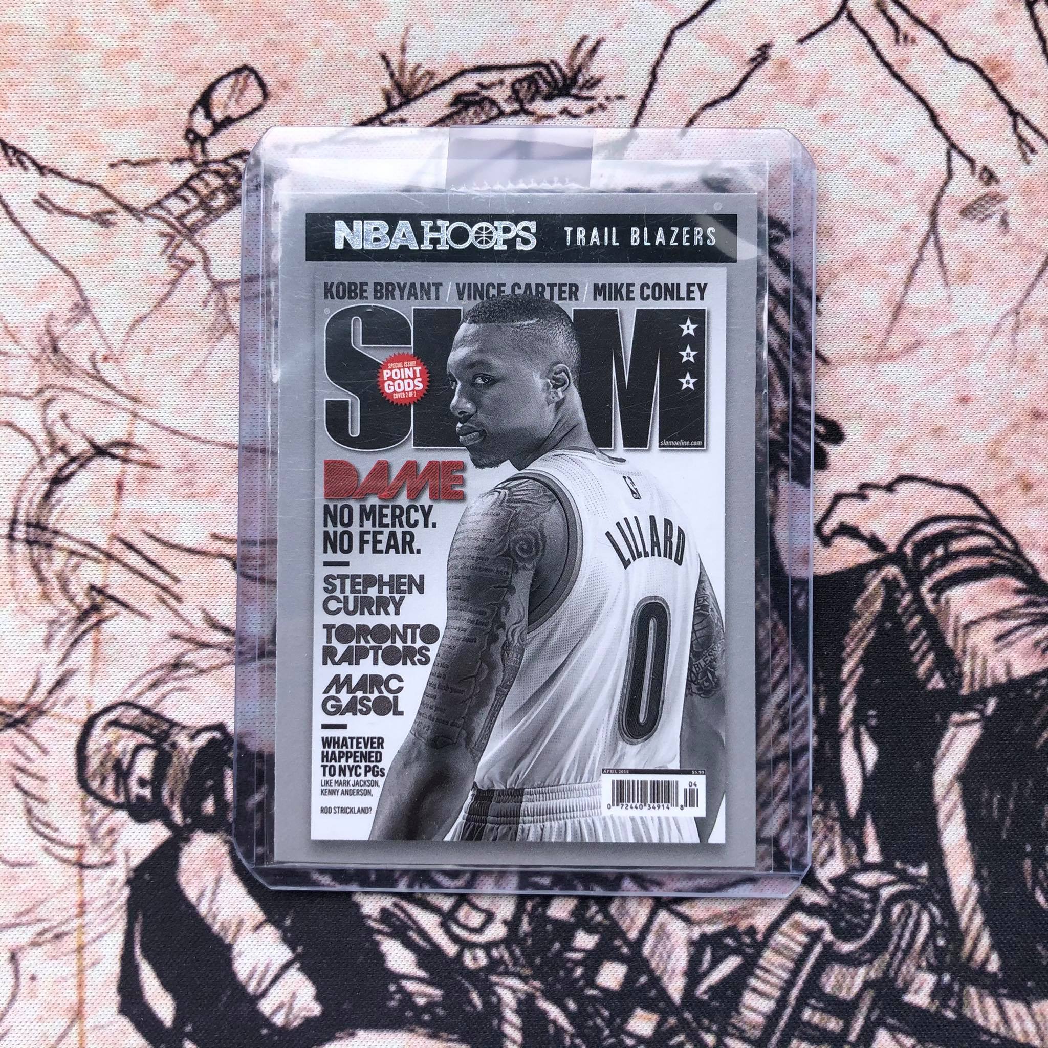 Damian Lillard Slam Card ( MINT ) ( NBA CARDS ) With Free 2 Base Cards ...