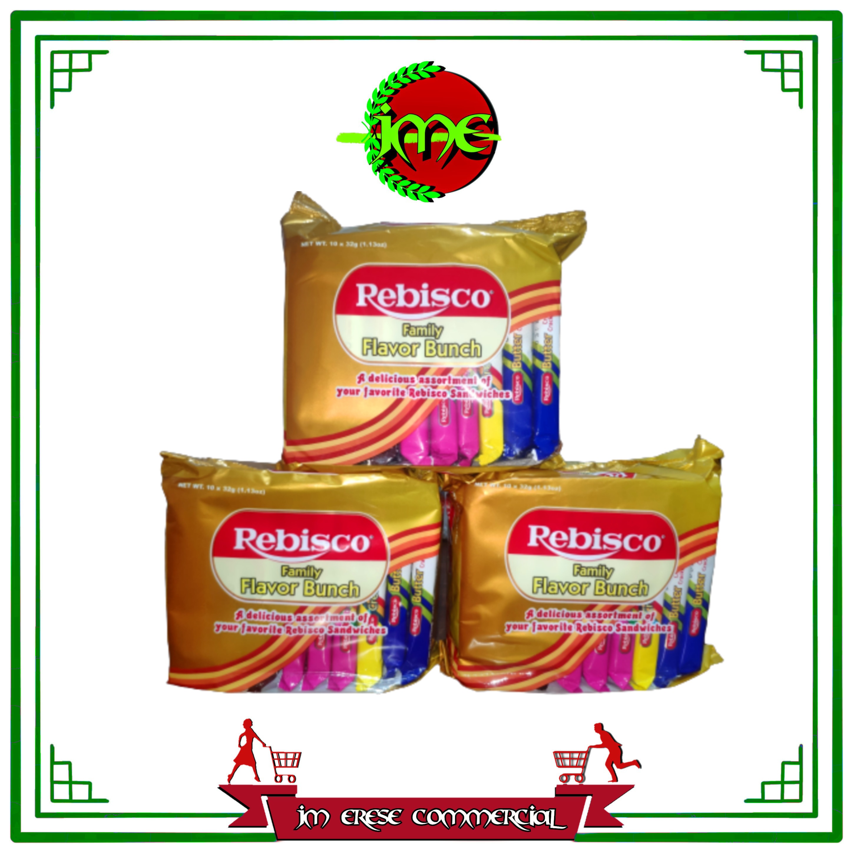 Rebisco Family Flavor Bunch (10pcs x 32g x 3packs) | Lazada PH