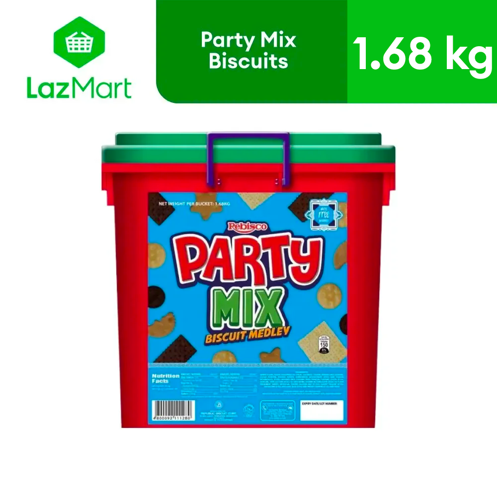 Rebisco Party Mix Assorted Flavors 1.68 kg | Lazada PH