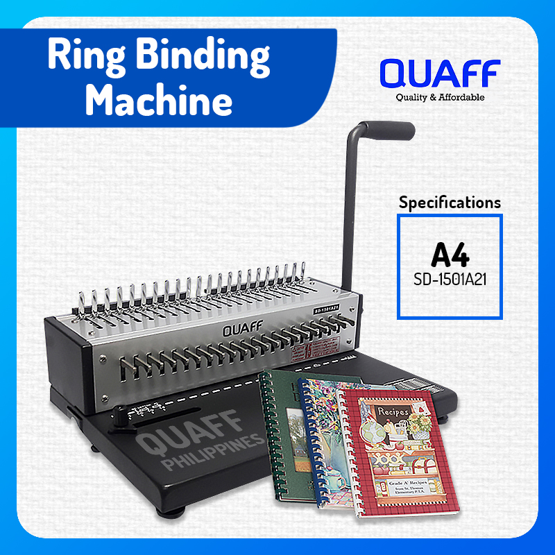 QUAFF Ring Binding Machine SD-1501A21 A4 size | Lazada PH