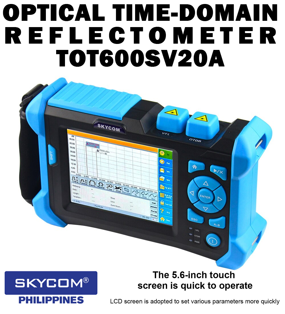 Skycom OTDR Optical Time Domain Reflectometer TOT-600SV20A | Lazada PH
