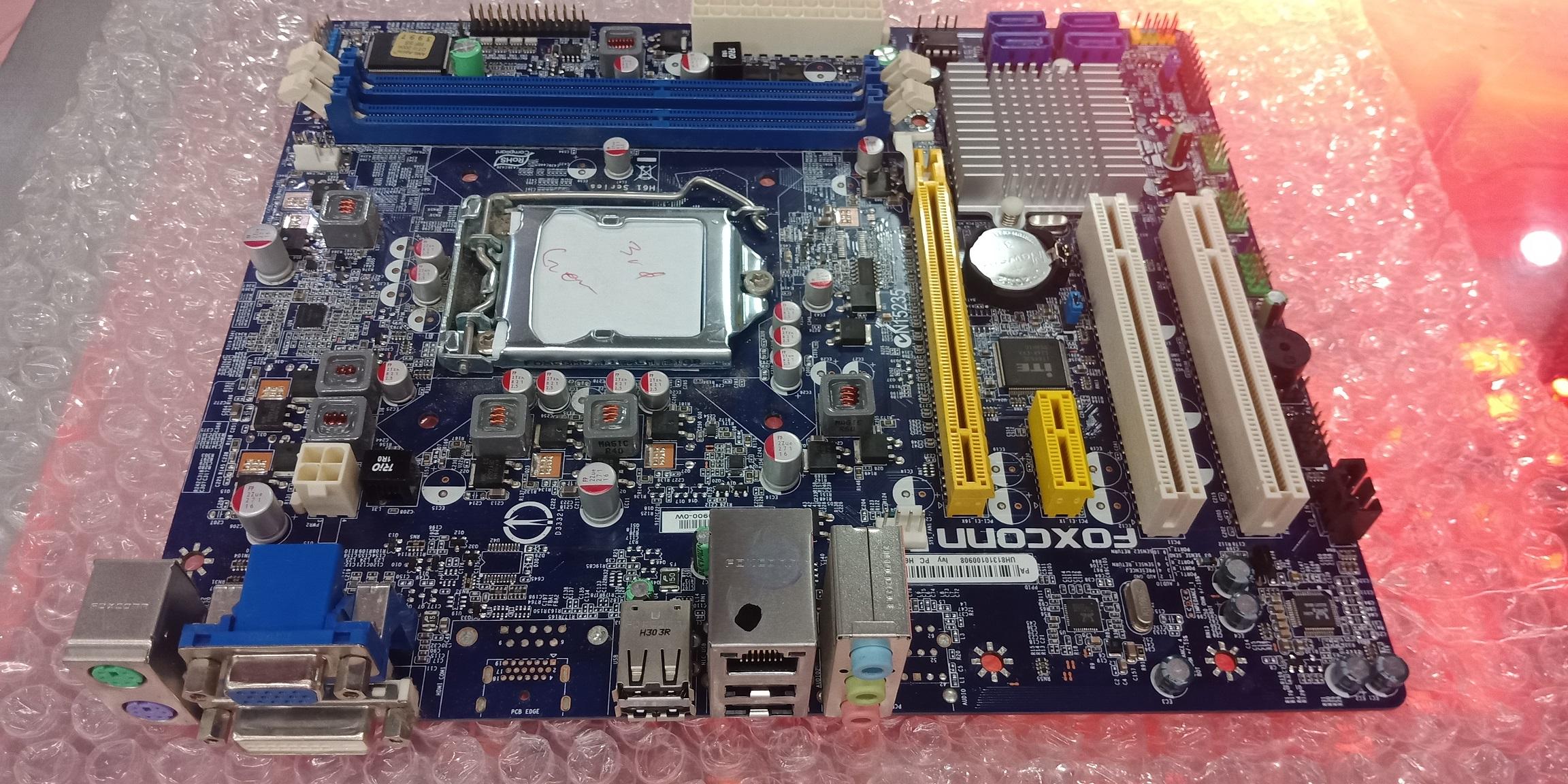 1156 motherboard foxconn h55 ddr3 pcie built v/s/l | Lazada PH