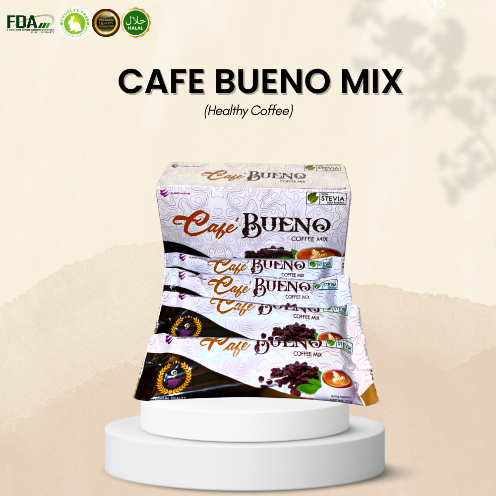 cole & trexie Cafe Bueno Healthy Coffee 21g X 7 sachets | Lazada PH