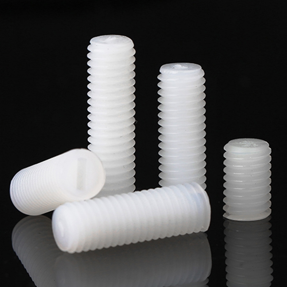 1/50 M3 M4 M5 M6 M8 Metric Thread White Nylon PA66 Plastic Insulated ...