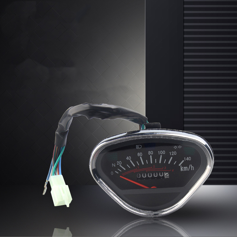 Motorcycle Meter Odometer Gauge Backlight LCD Digital Indicator ...