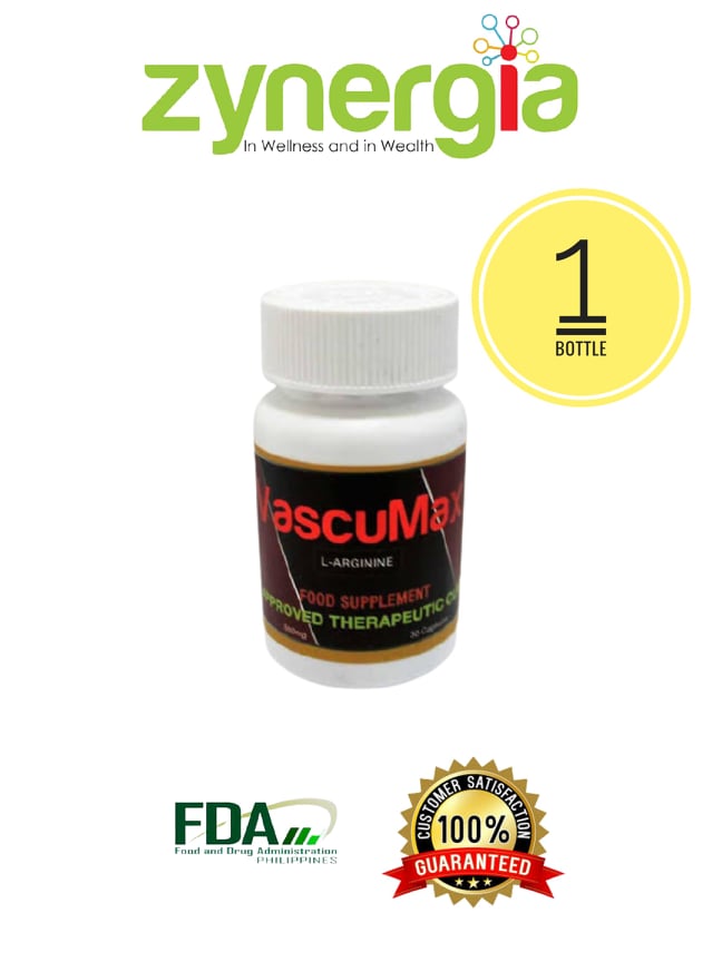 Zynergia Vascumax 30 Capsules 1 Bottle - EuniceCloset | Lazada PH