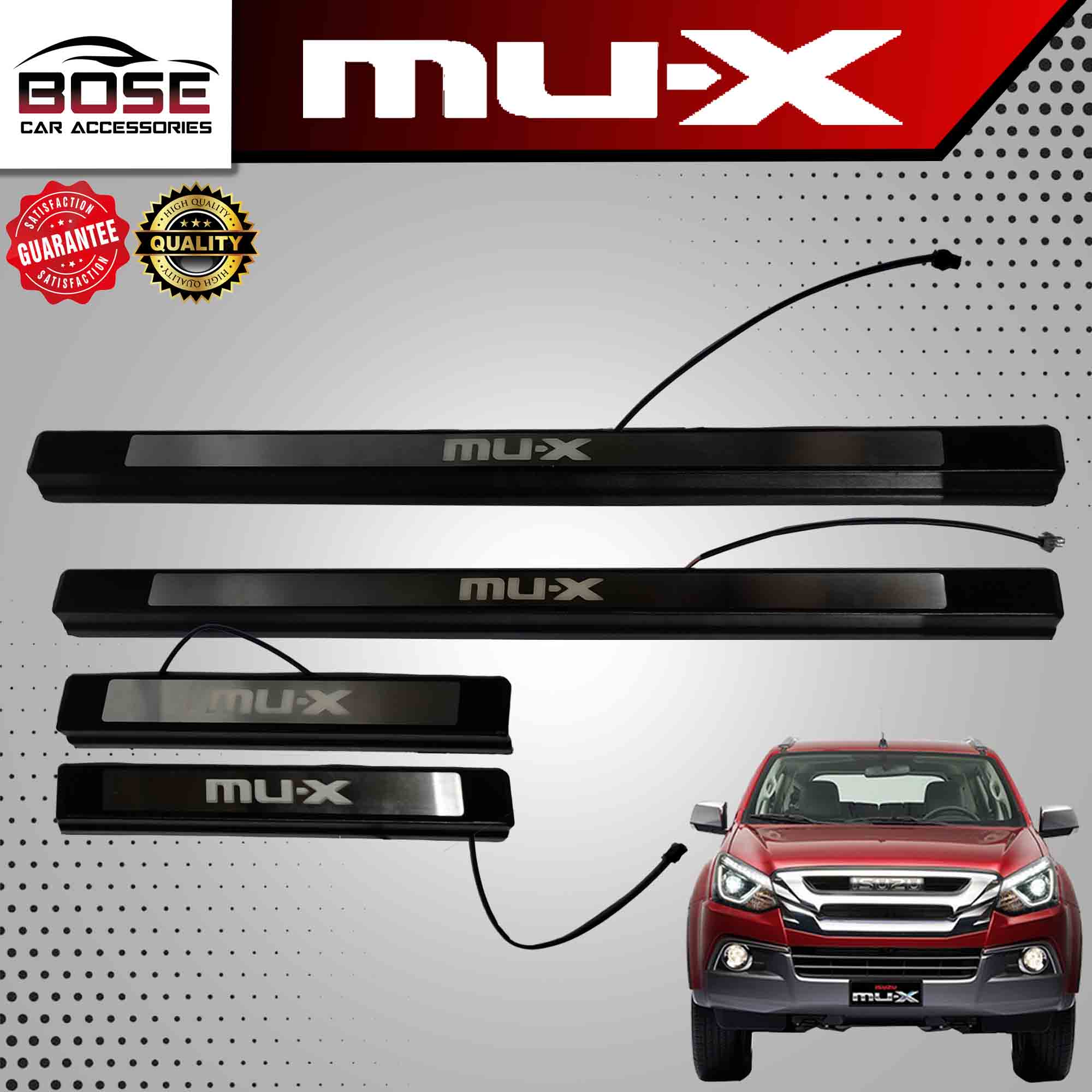 Side Step Sill for Isuzu MUX / Isuzu MU-X LS LS-A 4x4 / LS 4x2 / RZ4E ...
