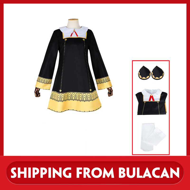 Anime Spy X Family Anya Forger Cosplay Costumes Children Halloween Ania ...