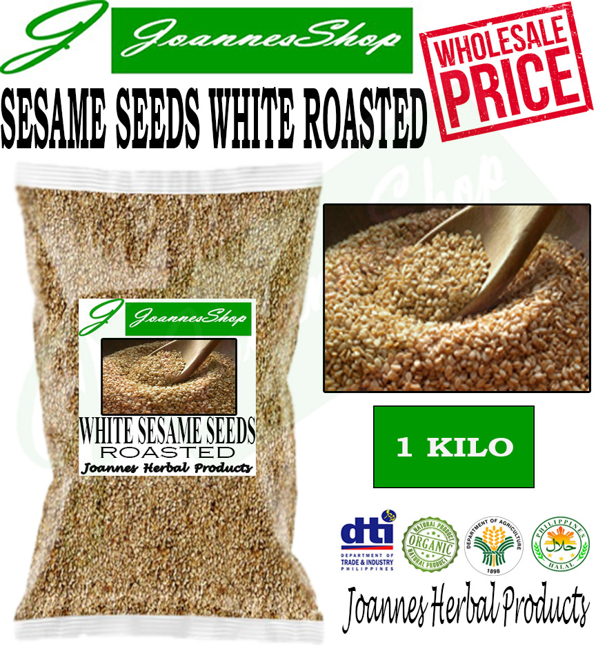 BULK SESAME SEEDS WHITE (ROASTED) 1 KILO | Lazada PH