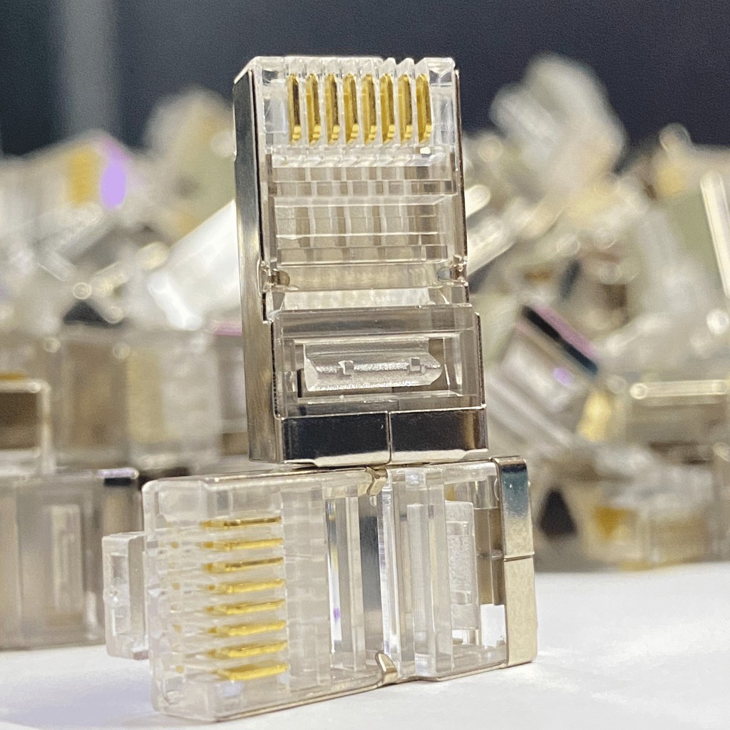 Original EZ CAT6 RJ45 Shielded Rg45 Metal 8 Pin FTP Network Modular ...