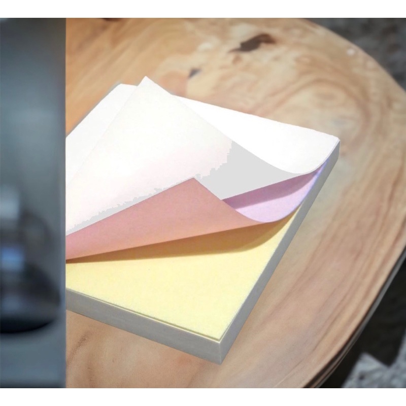 Carbonless paper padded / Carbonized / Notepad Style Plain - Whole size ...