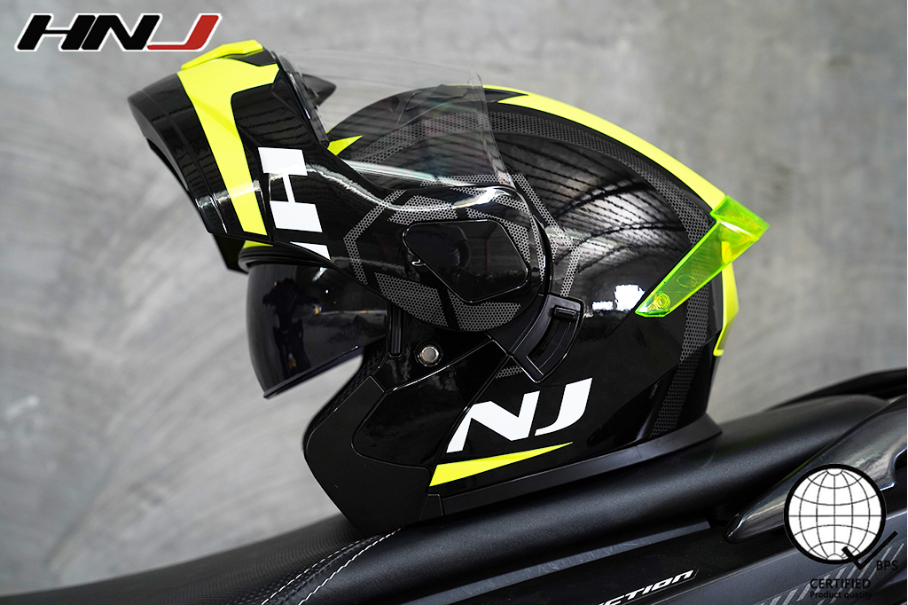 HNJ 937 Motorcycle Helmet full face for men Dual Visor motor Modular ...