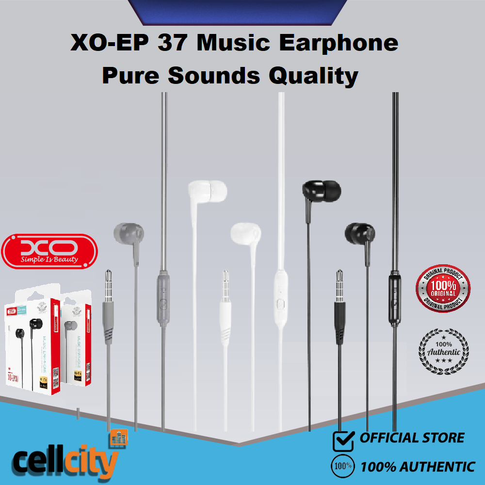 XO-EP 37 Music Earphone Pure Sounds Quality | Lazada PH
