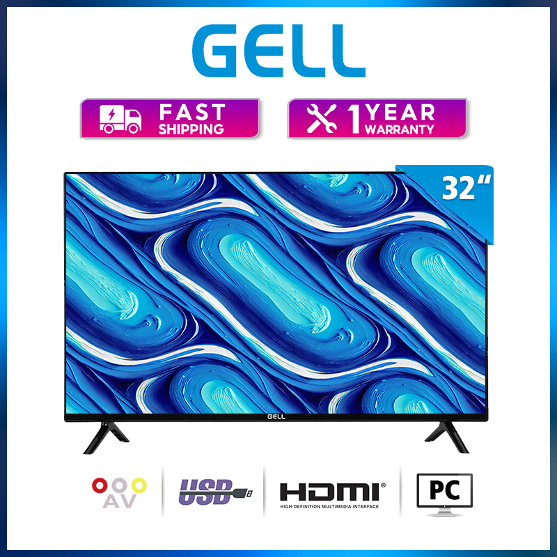GELL 32 Inch Android 11 Smart TV Youtube,Netflix,Smart HDR TV Flat Screen | Lazada PH
